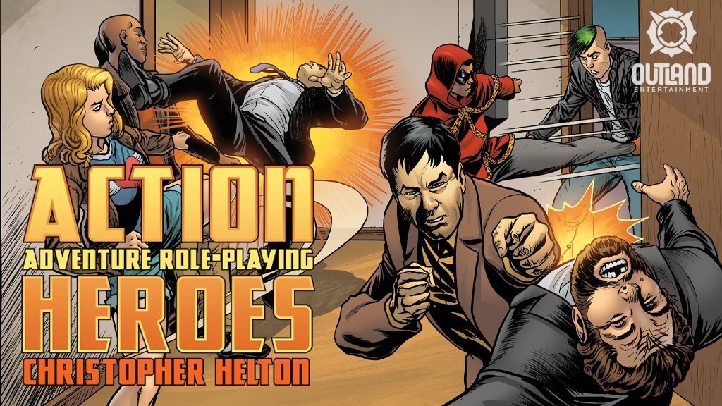 Action-Heroes TTRPG on Kickstarter! – outland-entertainment
